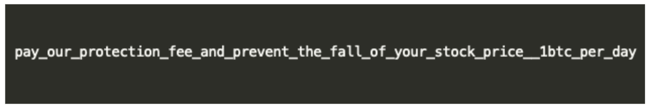 Ransom within a ransom