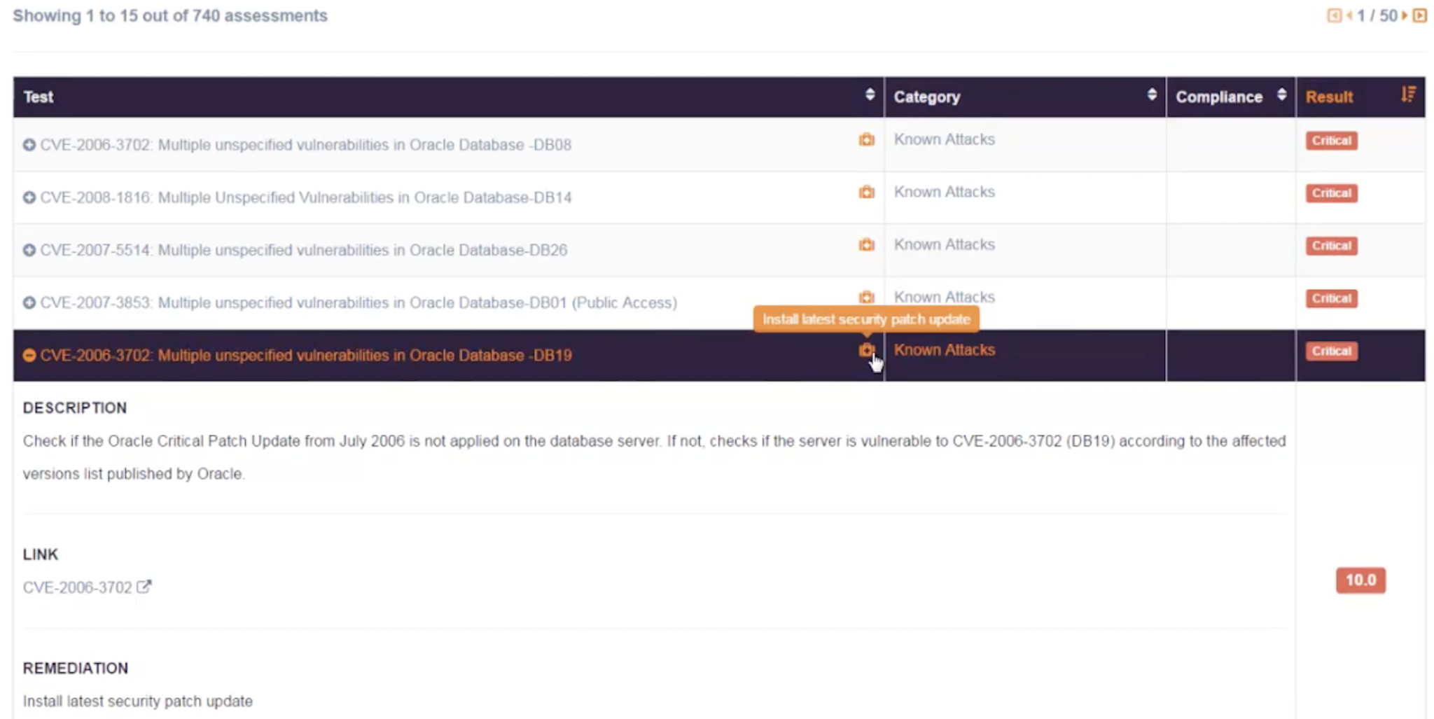 As you can see, Scuba enables you to quickly evaluate current overall ...