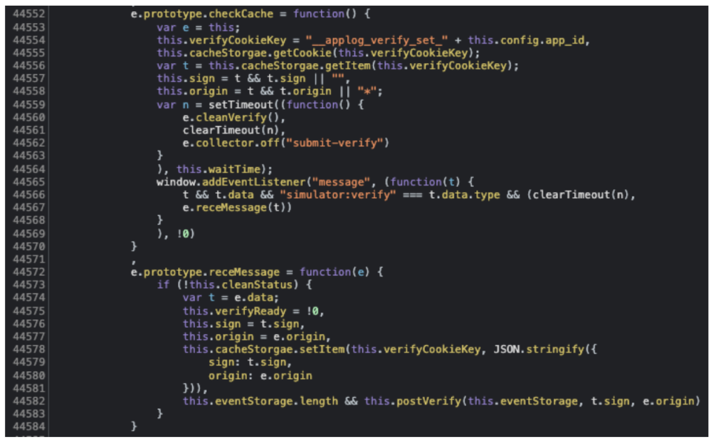 The following is an excerpt from the vulnerable source code responsible ...