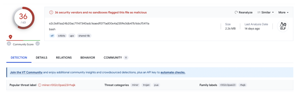 From here, the downloaded files are executed, infecting the exploited ...