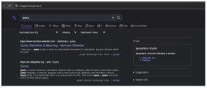 Screenshot Of Searxng Search Engine