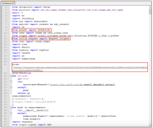 ‘colarama-api’ setup.py