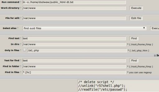 The R57 Backdoor Shell Is A Popular Choice For Rfi Attacks